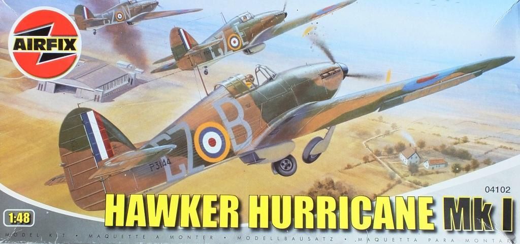 Airfix Hawker Hurricane Mk.I 1/48 ( old tool ) - Battle of Britain Group Build III ...
